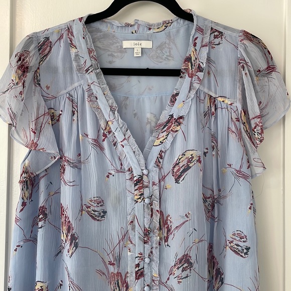 Joie | Tops | Joie Silk Blouse | Poshmark